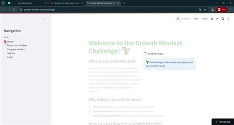 Python Streamlit Webapp Growthmindset Firstproject Codingstruggles Hamza Hassan