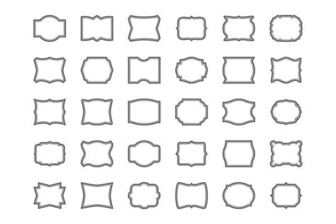 Decorative Frame Shape