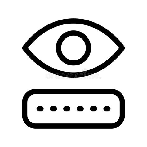 Show Password Icon Vector Symbol Design Illustration Stock Vector Illustration Of Protect