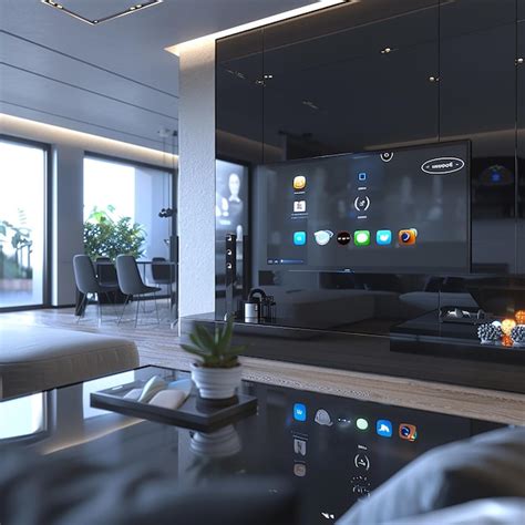 Smart Home Automation With Connected Devices Premium Ai Generated Image