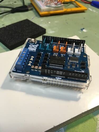 Motor Shield Rev Clear Plastic Plate General Electronics Arduino Forum
