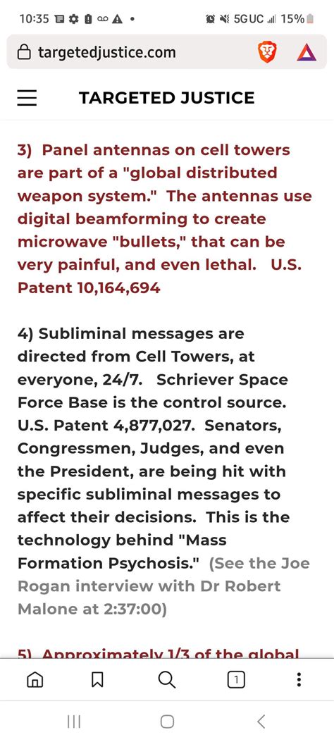 Remote Neural Monitoring Panel Rgangstalking