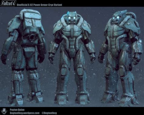[fo4] X 02 Power Armor Cryo Variant Wip Falloutmods