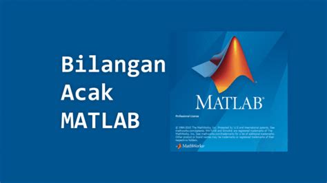 Bilangan Acak Pada Matlab Rand Randn Dan Randi Advernesia