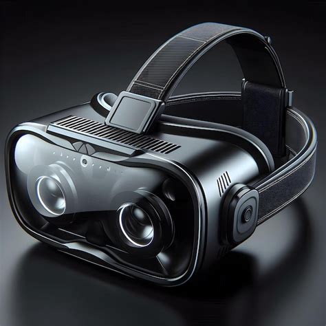 Immersive Vr Technology Closeup Premium Ai Generated Image