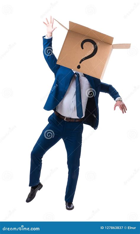 The Businessman Asking Questions In Business Concept Stock Image Image Of Corporate