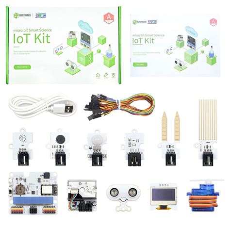 Elecfreaks Micro Bit Smart Science Iot Kit Includes Range Of Sensors A