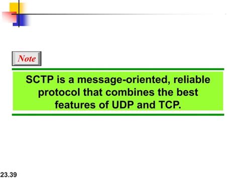 Tcp Udp Sctp Computer Networking Final Pptx
