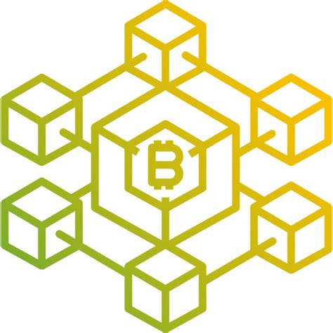 Blockchain Generic Gradient Icon