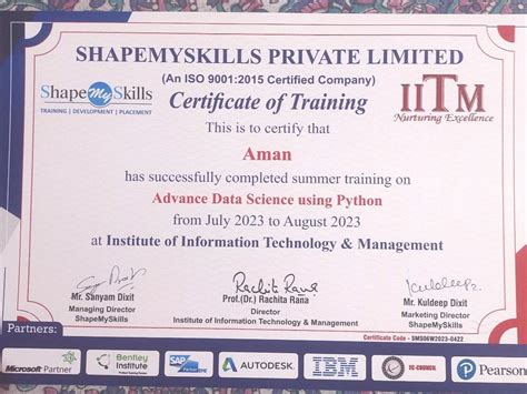 Aman Singh On Linkedin Datascience Dataanalytics Dataanalysis Python Shapemyskills
