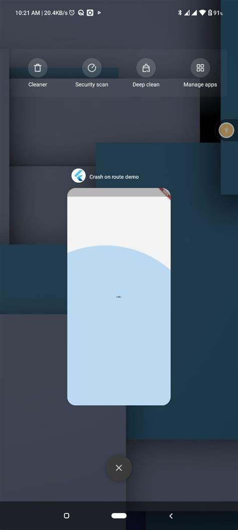 Material Splash Persists After Leavingreopening App · Issue 19021