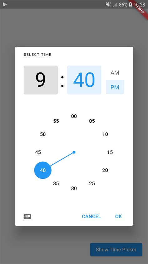 Time Picker Value Different In Android And Ios · Issue 83714 · Flutter