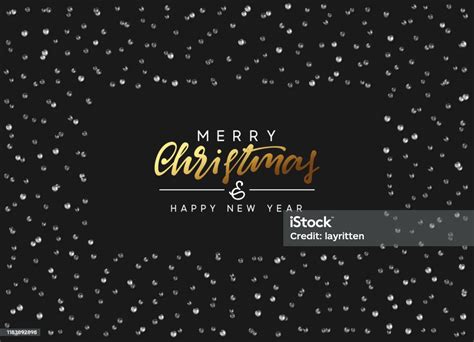 보석 보석 크리스마스 배경입니다 필기 텍스트 메리 크리스마스와 새해 복 구 Xmas 인사말 카드 배너 웹 포스터 축제 분위기