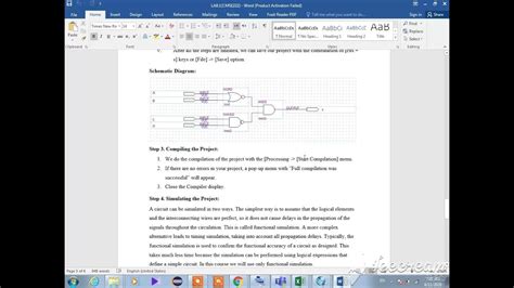 Quartus Schematic Design Lab2 2 Youtube