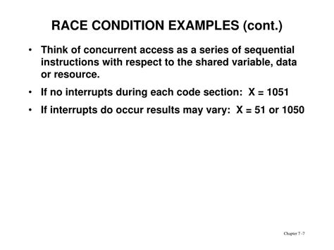 Ppt Chapter 7 Process Synchronization Powerpoint Presentation Free Download Id5741420