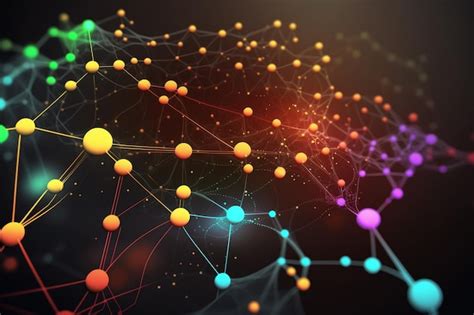 Premium Photo Abstract Flying Geometric Shapes Background Business Teamwork Technology