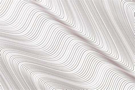 Color Abstract Line Curve And Wave Geometric Pattern Generative Art Background Concept