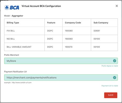 setup notification url doku technical documentation