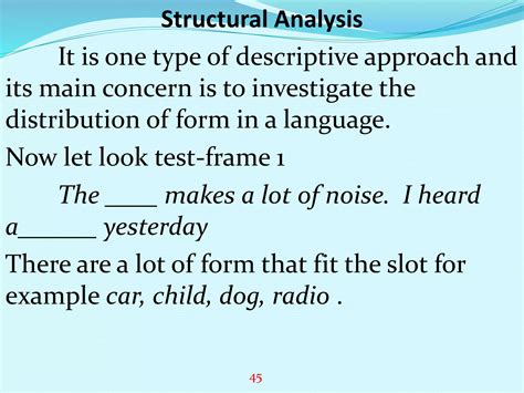 Morphology Grammar Ppt