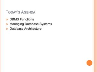 DATABASE FUNCTIONS PPTX