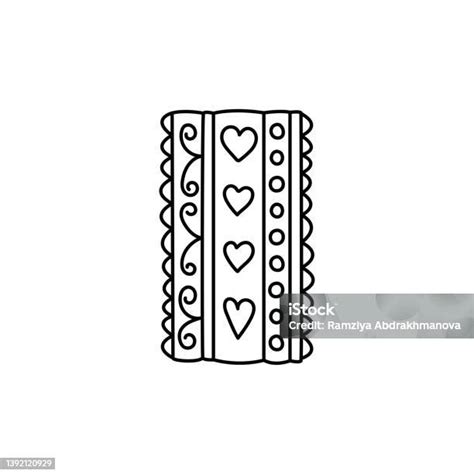 낙서 편지 I 손으로 그린 선 Abc 알파벳을 스케치합니다 색칠 공부 책을위한 어린이 일러스트레이션 편집 가능한 윤곽선 낙서 드로잉에 대한 스톡 벡터 아트 및 기타 이미지