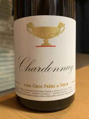 Domaine Gros Frère et Soeur Chardonnay Vivino