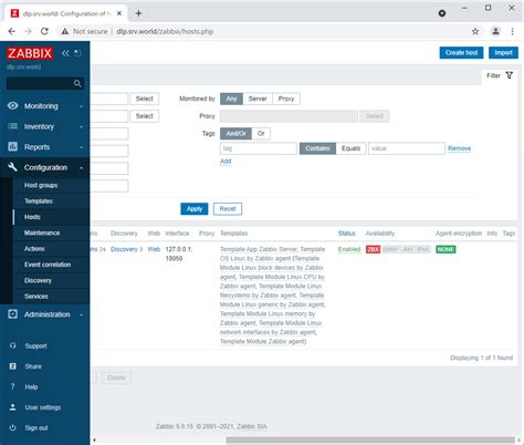 Debian 11 Bullseye Zabbix 50 Add Monitoring Target Debian