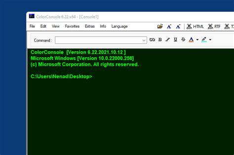 the tabed cmd exe and powershell exe
