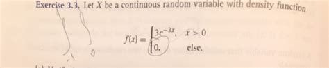 Solved Exercise 3 14 Find The Variance Of The Random Chegg Com