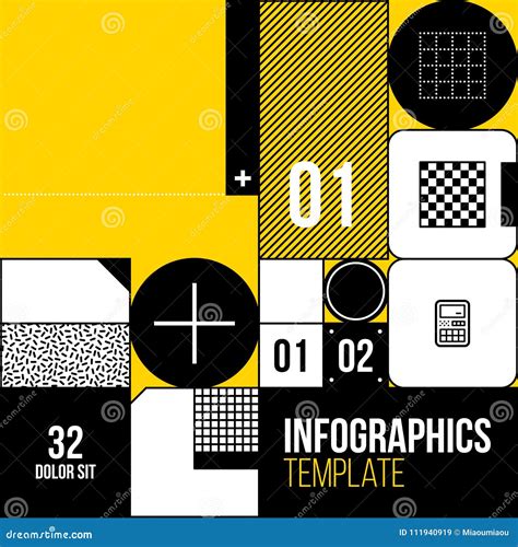 Patchwork Mosaic Background Template In Fancy Geometric Style Stock