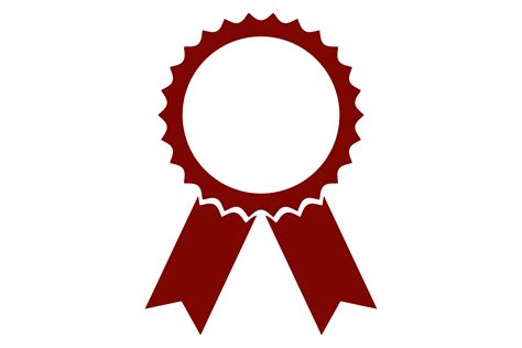Color Certificate Badge With Red Ribbon Graphic By Vectortatu Color Certificate Badge With Red Ribbon Graphic By Vectortatu