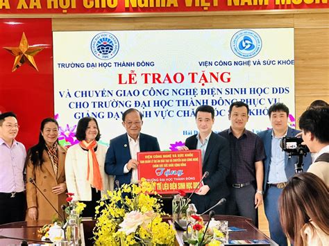 Viện Công nghệ và Sức khoẻ chuyển giao công nghệ điện sinh học DDS tại