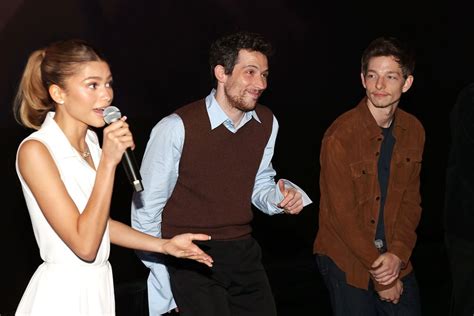 Zendaya Josh O Connor And Mike Faist In 2024 Josh Oconnor Zendaya