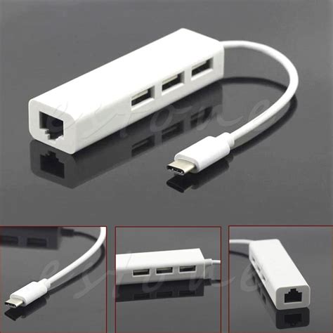 Usb 3 1 Type C Usb C Meerdere 3 Poorts Hub Met Et Vicedeal