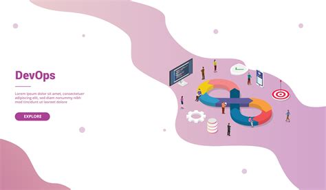 Devops Software Development Methodology 3296263 Vector Art At Vecteezy