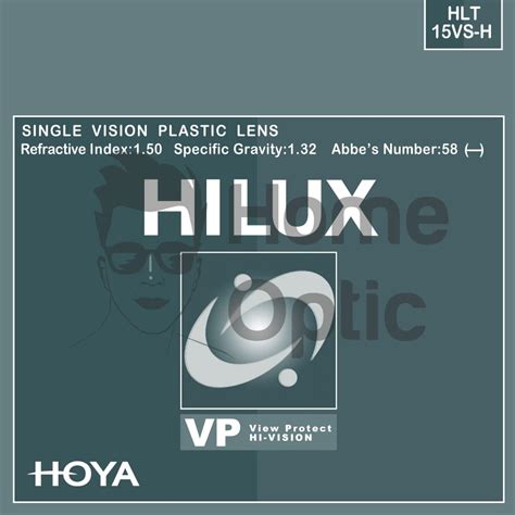 Линза HOYA Hilux 1.50 Hi-Vision View Protect купить по цене 1418 руб. в ...