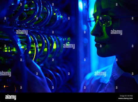 Female Computer Scientist Stock Photo Alamy