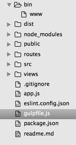 Nodejs How To Add An Express To A React App Using Gulp Stack Overflow