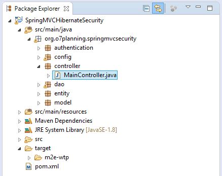 Spring MVC Security And Hibernate