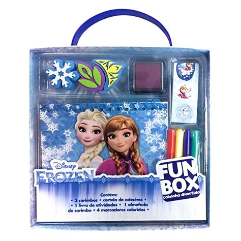 Kit Atividades Fun Box Dcl Frozen