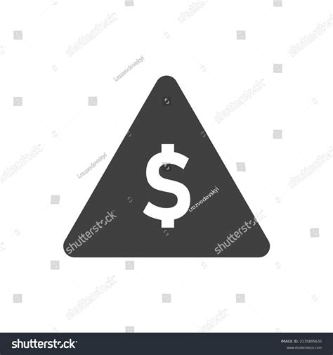 Risk Capital Outline Icon Thin Line Stock Vector Royalty Free