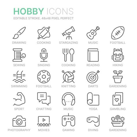 Hobbies Illustrations Royalty Free Vector Graphics And Clip Art Istock