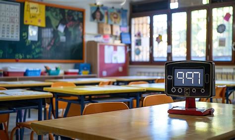 Modern Smart Classroom Lecture Hall Premium Ai Generated Image