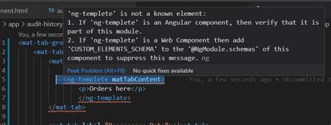 Tabs Nested Mat Tab With Mattabcontent Directive Does Not Work · Issue 11941 · Angular