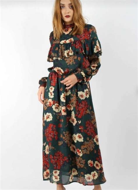 Шикарна сукня максі довга квіти рюші — ціна 850 грн у каталозі Довгі сукні Купити жіночі речі за