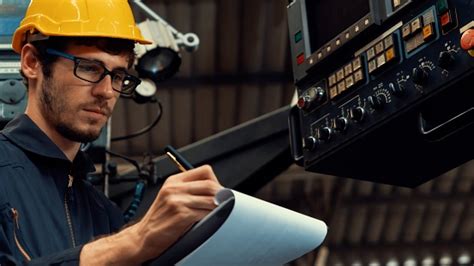 작업 절차 체크리스트를 수행 하기 위해 클립 보드와 함께 작업 하는 숙련 된 공장 노동자 검사 보기에 대한 스톡 사진 및 기타 이미지 검사 보기 클립 보드 품질 관리