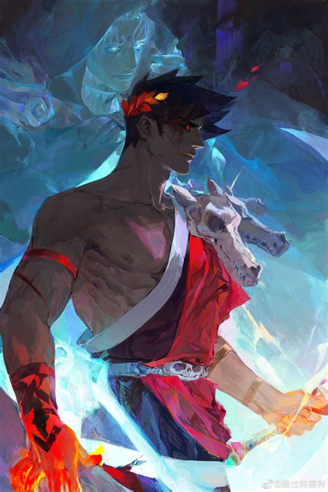 Zagreus And Thanatos Hades And More Drawn By Luguoadeli