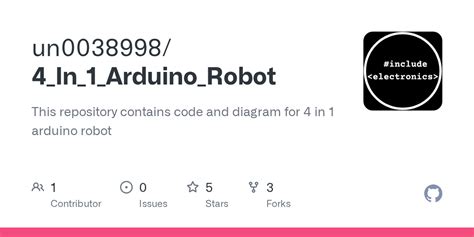 Github Un00389984in1arduinorobot This Repository Contains Code