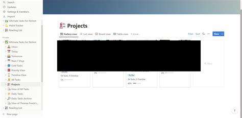 Thomas Franks Ultimate Tasks For Notion Tasks Do Not Show Anywhere Except All Tasks R Notion