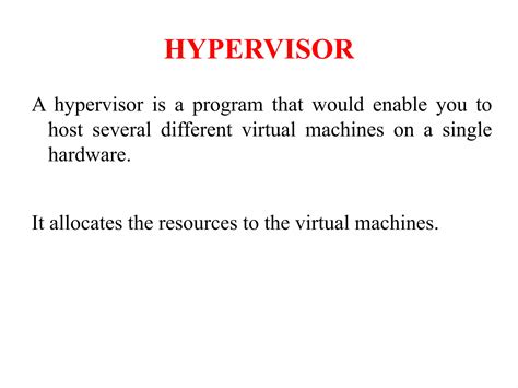 Virtualization Concepts In Os Ppt